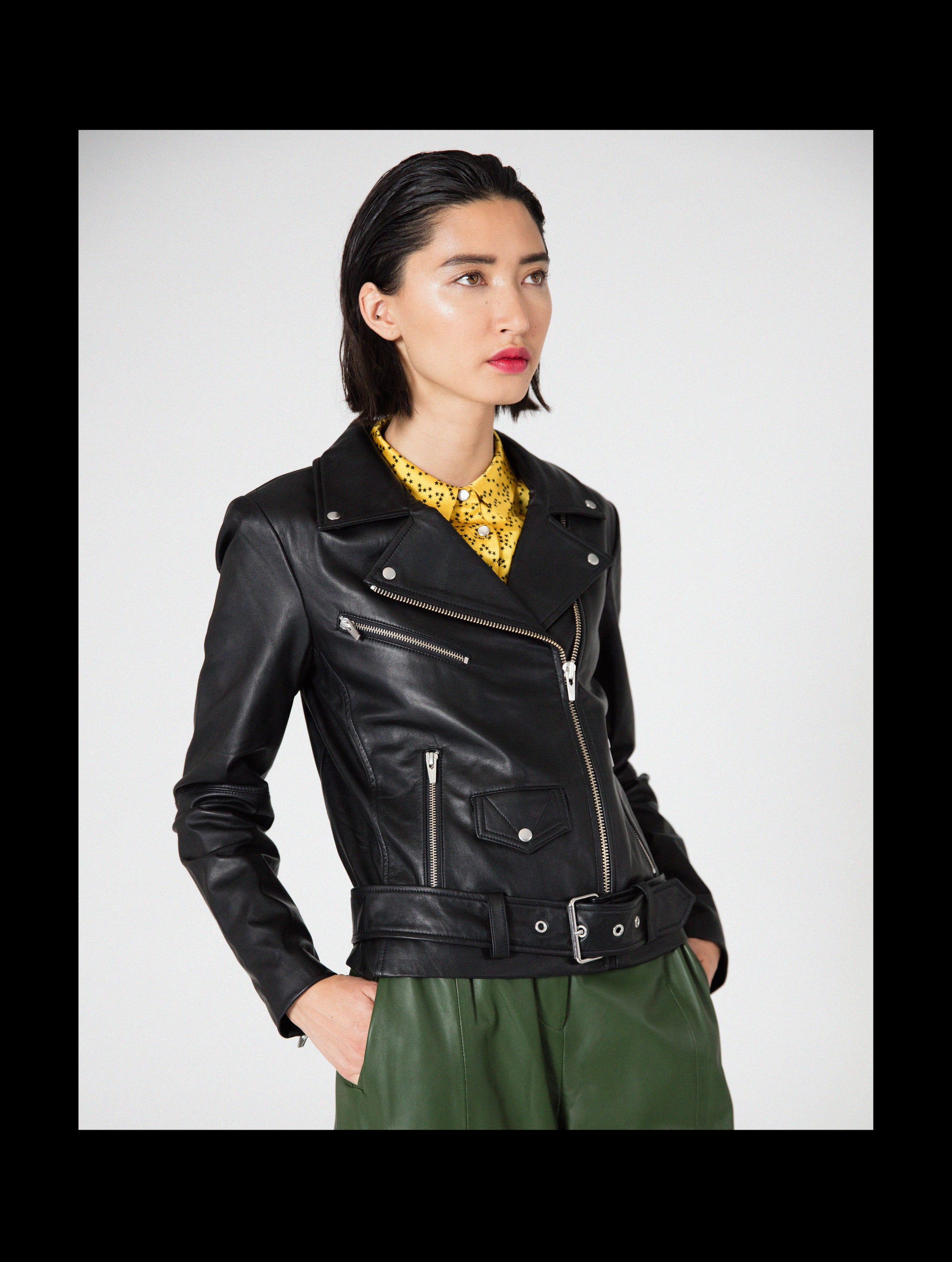 Jayne Smooth Jacket Black | Jackets | VEDA